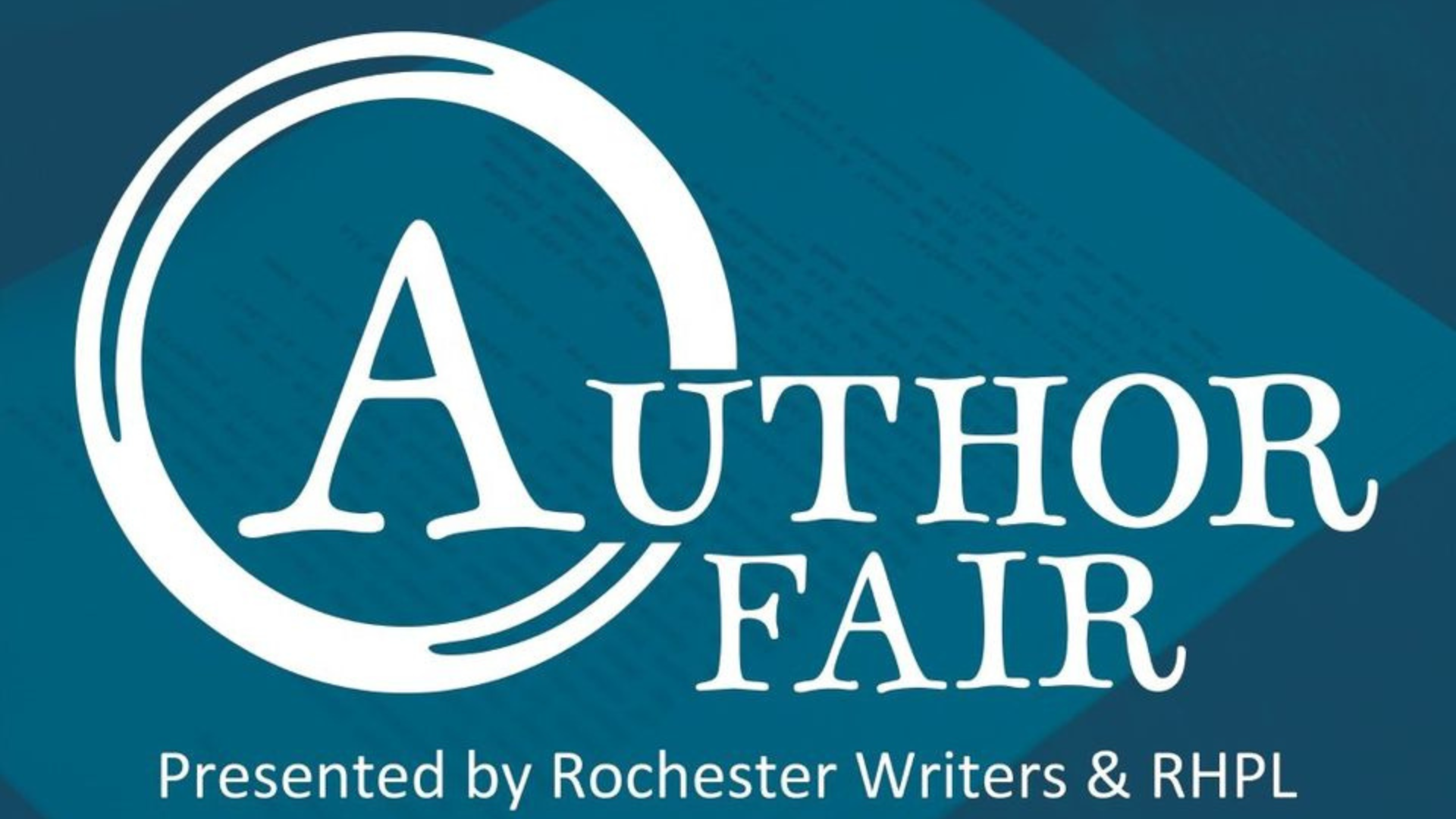2024 ROCHESTER AUTHOR FAIR | Rochester Writers